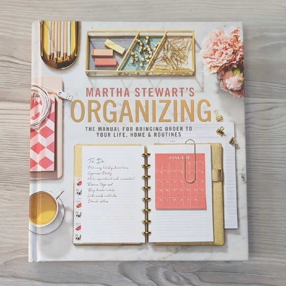 Martha Stewart | Accents | 25 Martha Stewarts Organizing Book | Poshmark